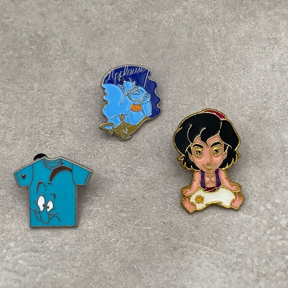 Disney | Accessories | Disney Aladdin Trading Pins Disneysea Tokyo ...